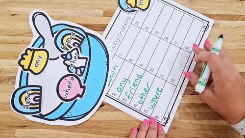 Fun Phonics LEVEL 1 Unit 11 Guided Centers, Center Work, Printable ...