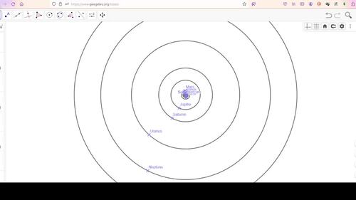Une représentation à l'échelle du système solaire - Solar system at the ...