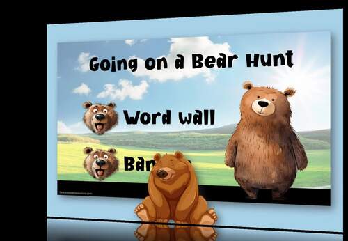 bear hunt wall display