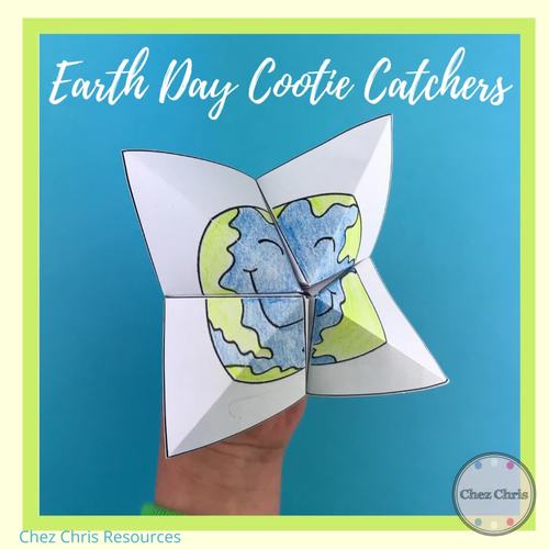 Earth Day Cootie Catchers / Fortune Tellers by Chez Chris | TPT