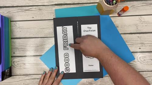 Good Friday Holy Week Bible Lesson Lapbook by Teach by Faith | TPT