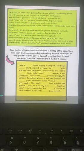 Spanish Song | Listening Activity |Vocabulary | Printable Worksheet |No ...