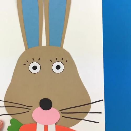 Bunny Craft - Spring Easter Bunny Craft - Easter Bulletin Board ...