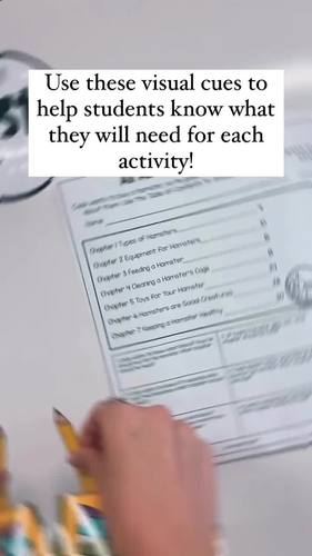 Visual Supply Cards for Classroom Directions | Back to School ...