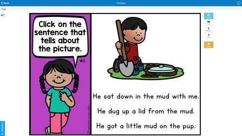 CVC Word Sentence Comprehension Boom Cards™ Bundle | TPT