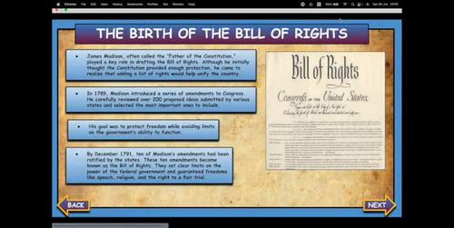 The Bill OF Rights 1791 L23 Bundled.Powerpoint Primary Source.Articles ...