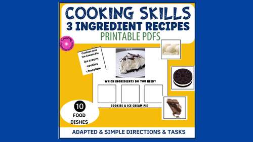 cooking skills life skills activities lesson plan for middle high ...