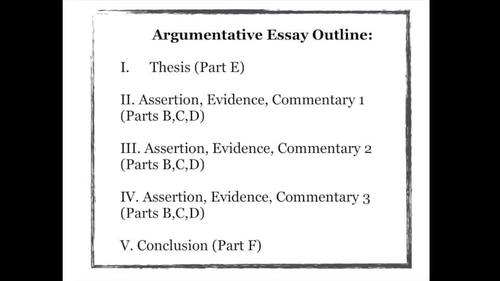 Argumentative Paper Pre-Writing Activity by TheologyisFun | TPT