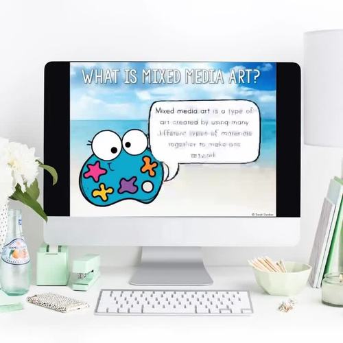 Bite-Size Art Lessons - Mixed Media by Sarah Gardner | TpT