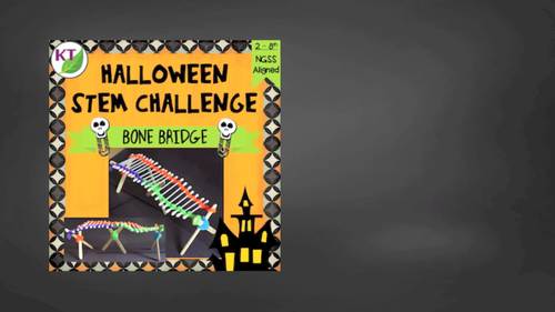 Halloween STEM Challenge: Bone Bridge® #STEMstravaganza1 | TpT