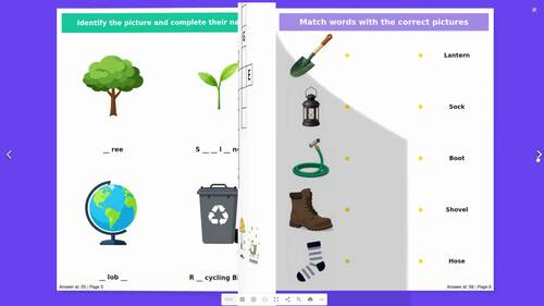 Spring Activity Packet & Easter Worksheets for Preschool Kindergarten ...