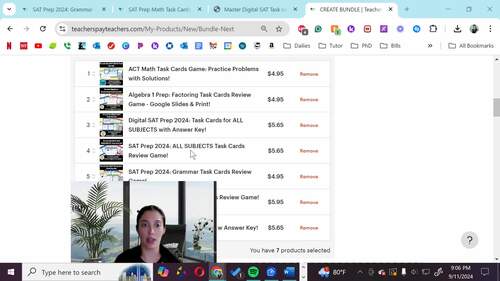 SAT & ACT Prep Task Card Bundle: 150+ Cards with Tips, Tricks & Answer ...