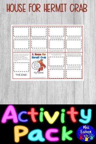 A House for Hermit Crab-9 Resources with BOOM CARDS/DIGITAL LEARNING ...