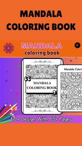 Mandala Coloring Book – 65+ Beautiful Designs | Relaxation & Mindfulness