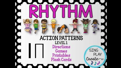 Rhythm Movement Activities K-2 by SING PLAY CREATE | TpT