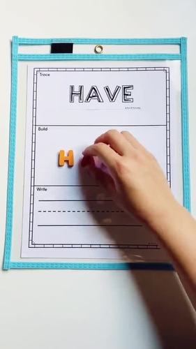 Trace Build Write Sight Words PreK-2nd Grade | Target Mini Erasers ...