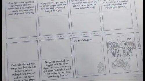 The Story of Zacchaeus Bible Story Foldable Mini Book Grade 1 2 3 ELA ...