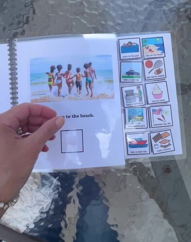 Adapted Book: Let's Talk About Summer Activities by Life Skills 2 Learn