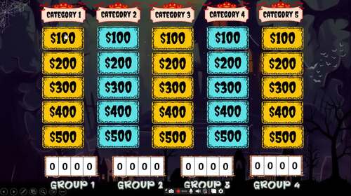 Halloween Scary Short Stories Game Show Activity by ABCD Teacher Tour