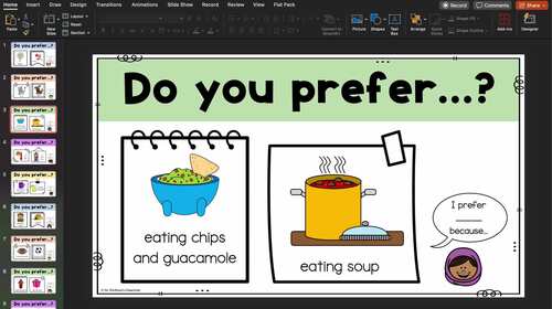 Would You Rather? Morning Meeting 1 Slides | English Language Learners ...