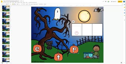 Halloween Phonics Activities Short E CVC Words Digital Resources | Fall ...