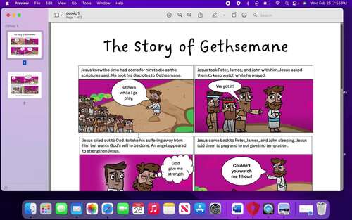 4 Bible Easter Comics by Disney Sunday School | TPT