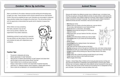 Canadian Outdoor Education K-2 by Chalkboard Publishing | TPT