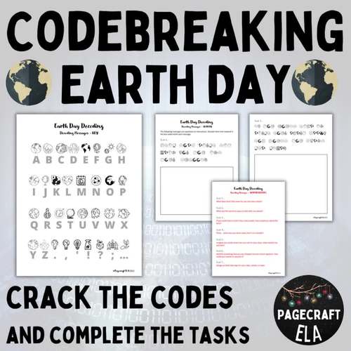 Earth Day | Creative Codebreaker Tasks | Crack the Cryptogram | Eco ...