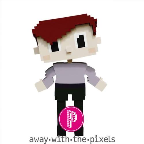 Voxel Kids Clipart Images - 8 Color Clipart Images - Commercial Use Ok