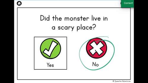 Love Monster Valentine's Day Book Companion Activities Speech Therapy ...