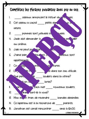 Les homophones activités pratiques by Franco Resources | TPT