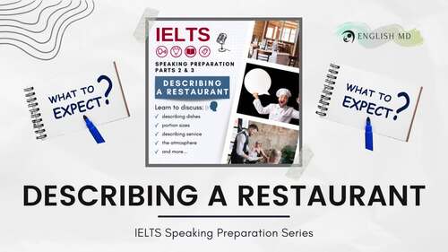Describing a Restaurant - IELTS Speaking Preparation (Parts 2 & 3)