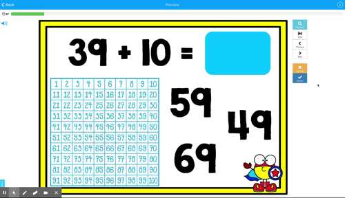 2 Digit Addition Digital Math Activity by Krafty In Kinder Shop | TPT
