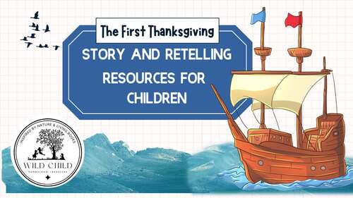 Story of Thanksgiving Activities Clip Art Coloring Sequencing | TPT