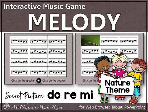 Solfege Do Re Mi Interactive Melody Game | Reveal the Secret Picture ...