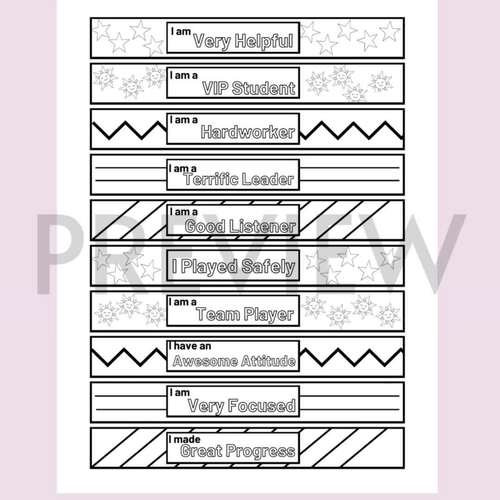 Positive Behavior Brag Bracelets: Incentives by Makers 'N Shakers