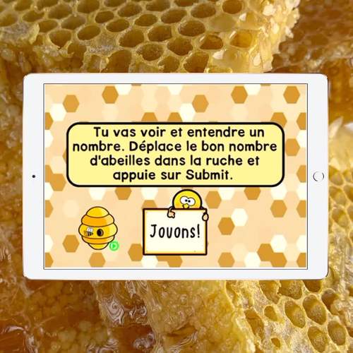 Compte jusqu'à 10 | Les abeilles | Cartes Boom avec audio | TPT