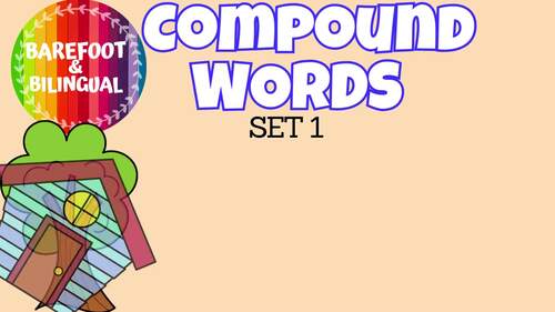 Compound Words Clipart Pairs Set 1 of 4 | TPT