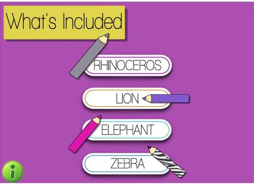 BOOM Cards | Digital Coloring by Amanda Bandana | TPT