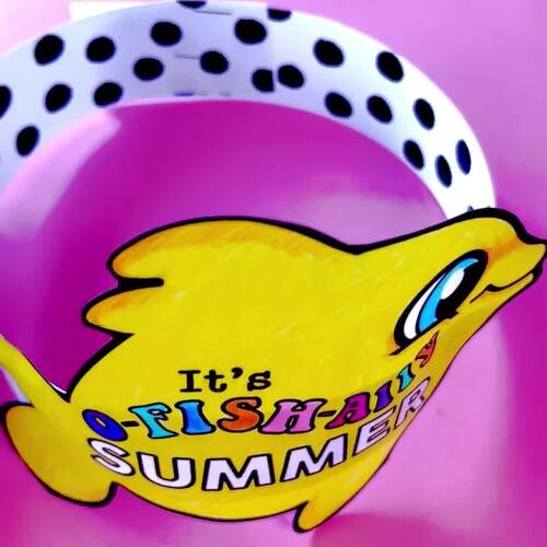 O-FISH-ally Summer Headband | End-of-Year Crown Activity for grades K - 6