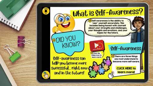 Self-Awareness LINKtivity® | Social Emotional Learning | Social Skills