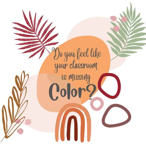 Modern Classroom Boho Number Posters | Ten Frame Wall Hangings | Homeschool
