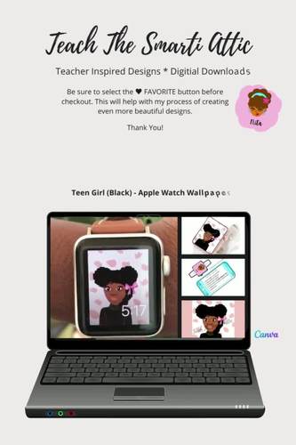 Girl: Youth Girl (Black) - Teen Apple Watch Wallpaper, Self-Image, Cultural