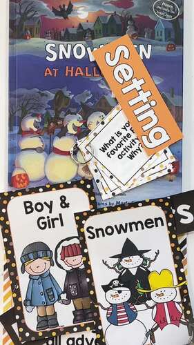 Snowmen at Halloween Read Aloud Book Activities Reading Comprehension ...