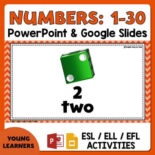 ESL Activities - Teaching Numbers from 1 to 30 to Young Students