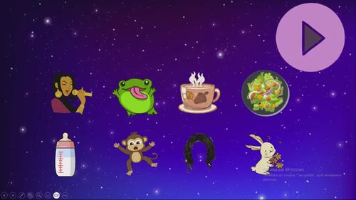 Editable PowerPoint TPT template ESL memory game by Viktoria Rohozna