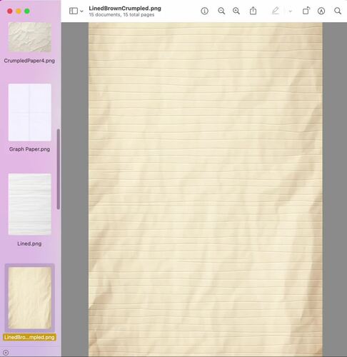 Realistic Digital Paper Clip Art || 15 Designs || Personal & Commercial Use