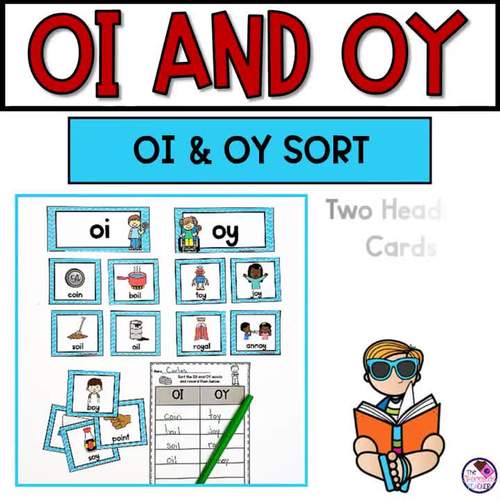 OI and OY Worksheets - Phonics Activities - Centers by The Chocolate ...