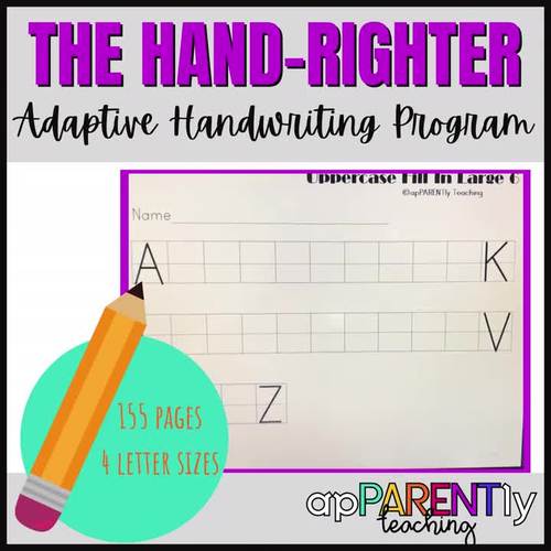 Handwriting Program by apPARENTly teaching | Teachers Pay Teachers