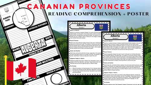 All About Alberta | Canada Province Research, Reading Comprehension & Facts